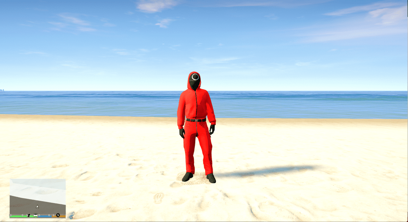 GTA 5 Mods Squid Game Guard Addon Ped| GTA5MODX