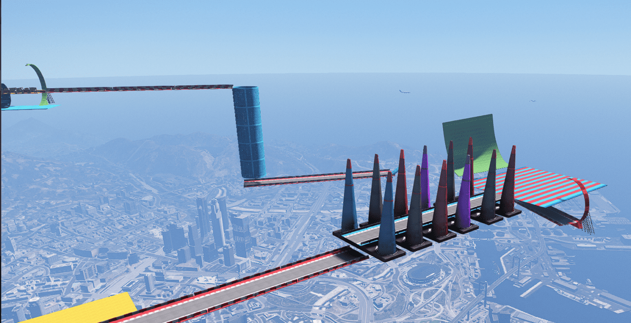GTA 5 Mods Spiderman Fall Ramp Map| GTA5MODX