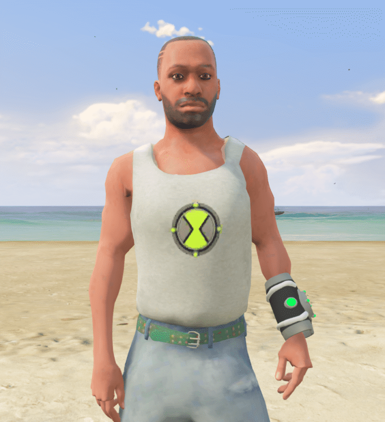 GTA 5 Mods Indian Bike Driving 3D Franklin Ben 10 Addon Ped - GTA5MODX