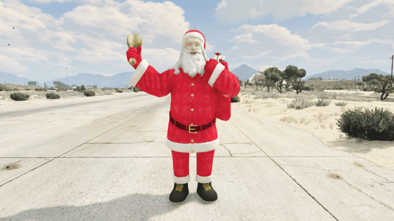 GTA 5 Mods Santa Claus Addon Prop - GTA5MODX