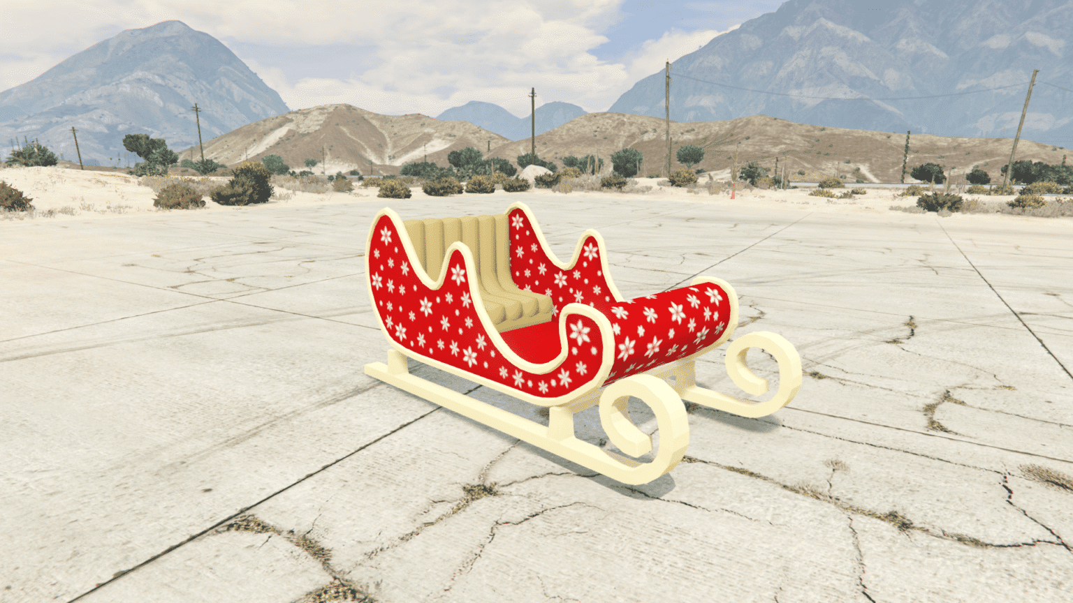 GTA 5 Mods Santa Sleigh Addon Prop - GTA5MODX