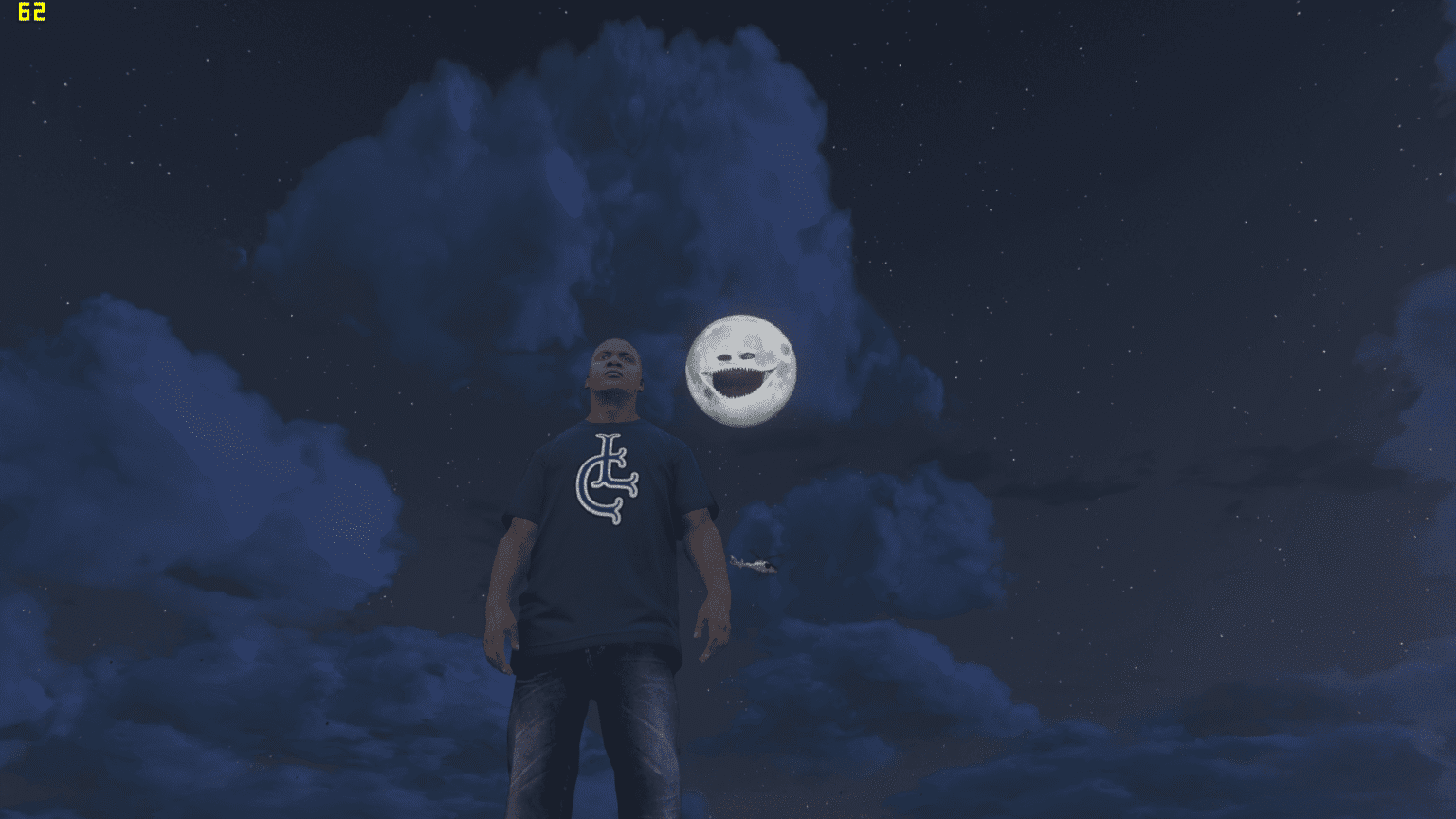 GTA 5 Mods Moon Wake Up Big Addon Prop