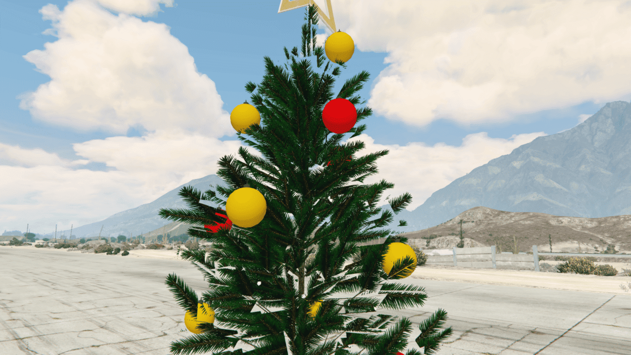 GTA 5 Mods Christmas Tree Addon Prop| GTA5MODX