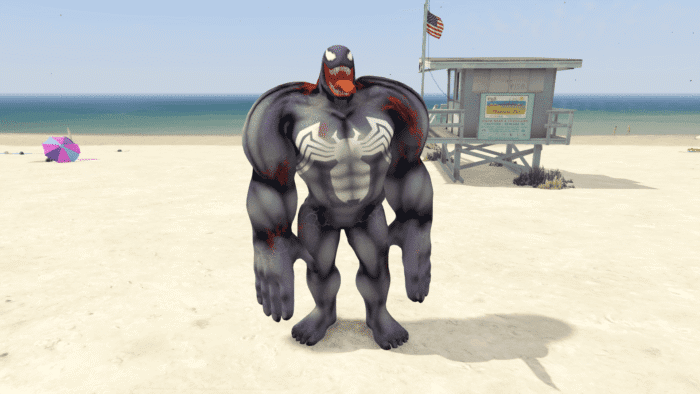 GTA 5 Mods Venom Muscular Addon Ped+FiveM