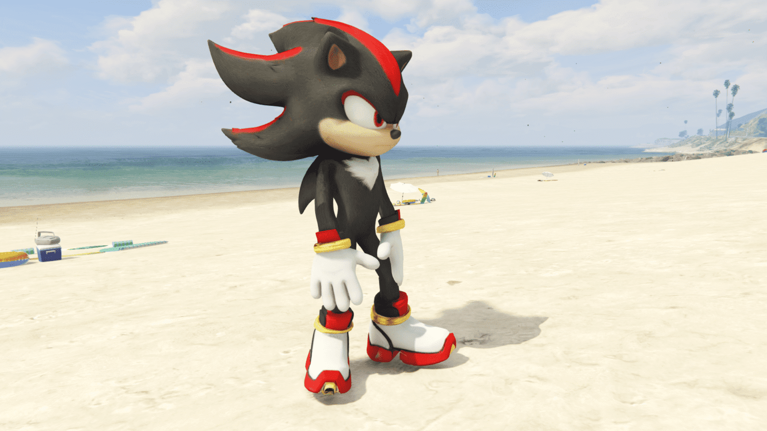 GTA 5 Mods Shadow Sonic Team Addon Ped+FiveM| GTA5MODX